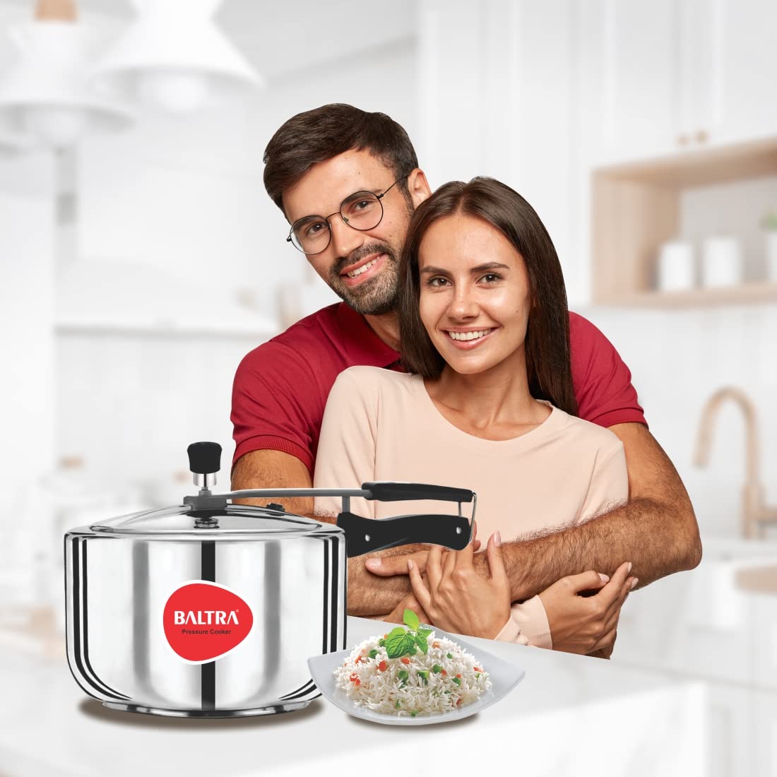 Baltra Fortune Stainless Steel Induction Compatible Pressure Cooker 3 ...