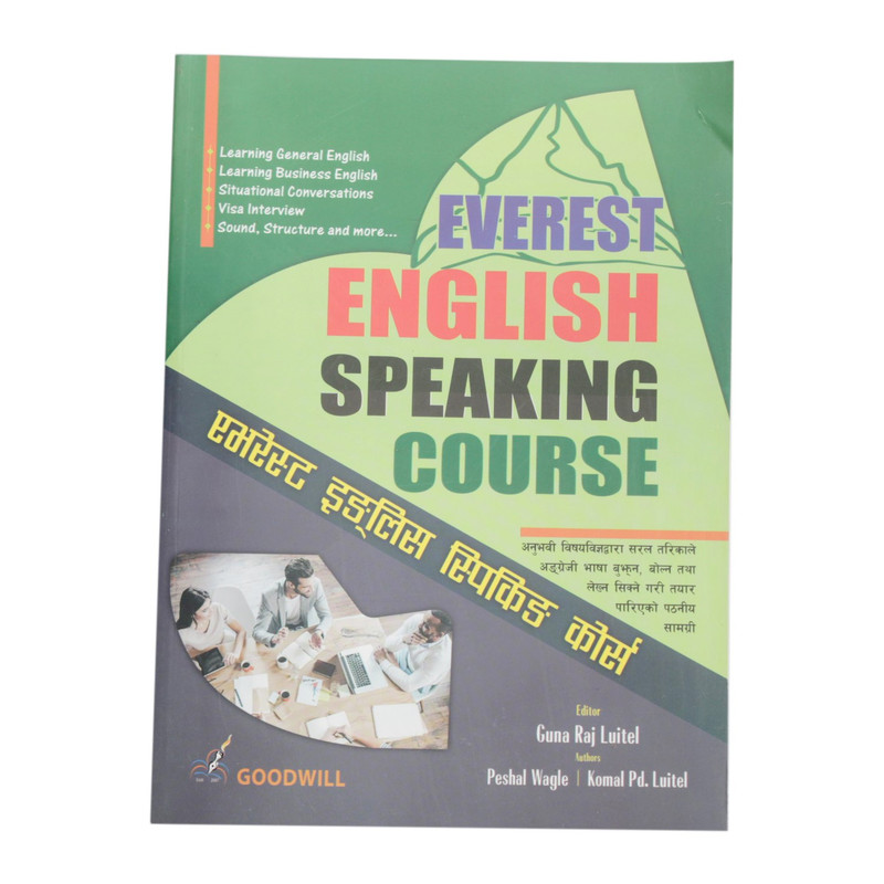 Everest English Speaking Course-Peshal Wagle-Komal Pd.Luitel | Daraz.com.np