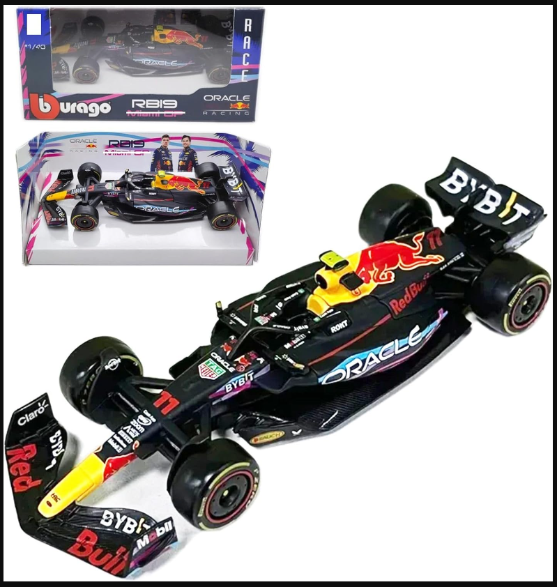 11# Las Vegas Collectible Car Alloy F1 Grand Prix Miami Red Bull ...