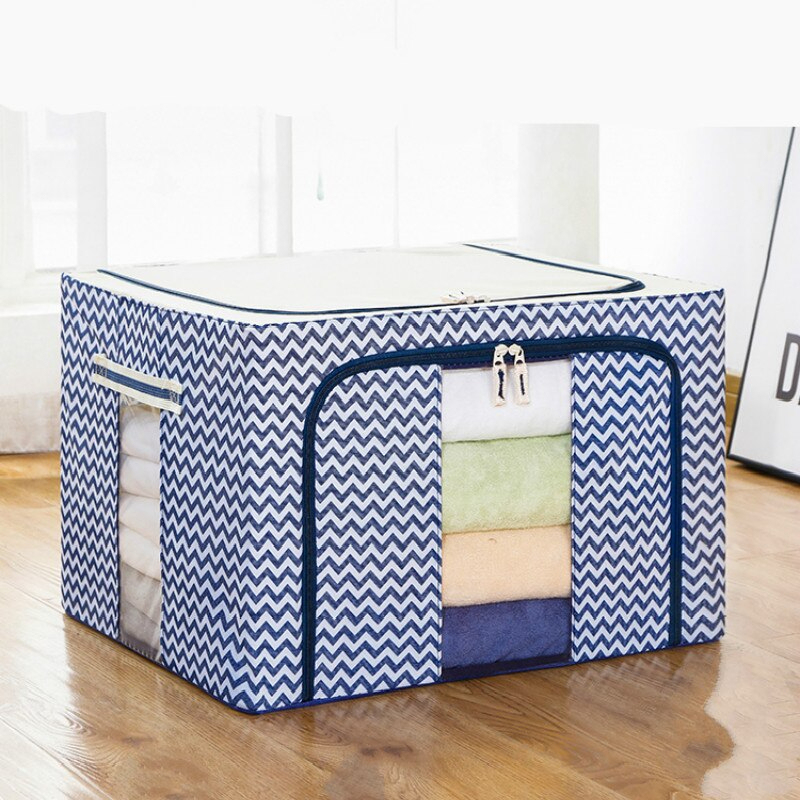 Steel Frame Storage Box Oxford Cloth Storage Box Quilt Storage Box ...