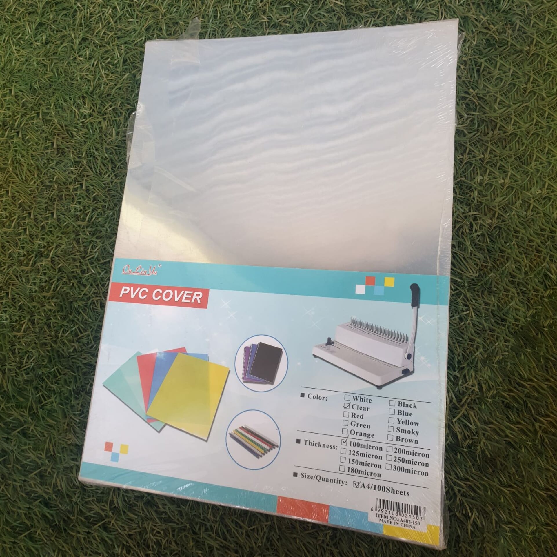 Binding Film, 100 Micron, Clear A4 Sized, A Pack Of 100 Sheet | Daraz ...