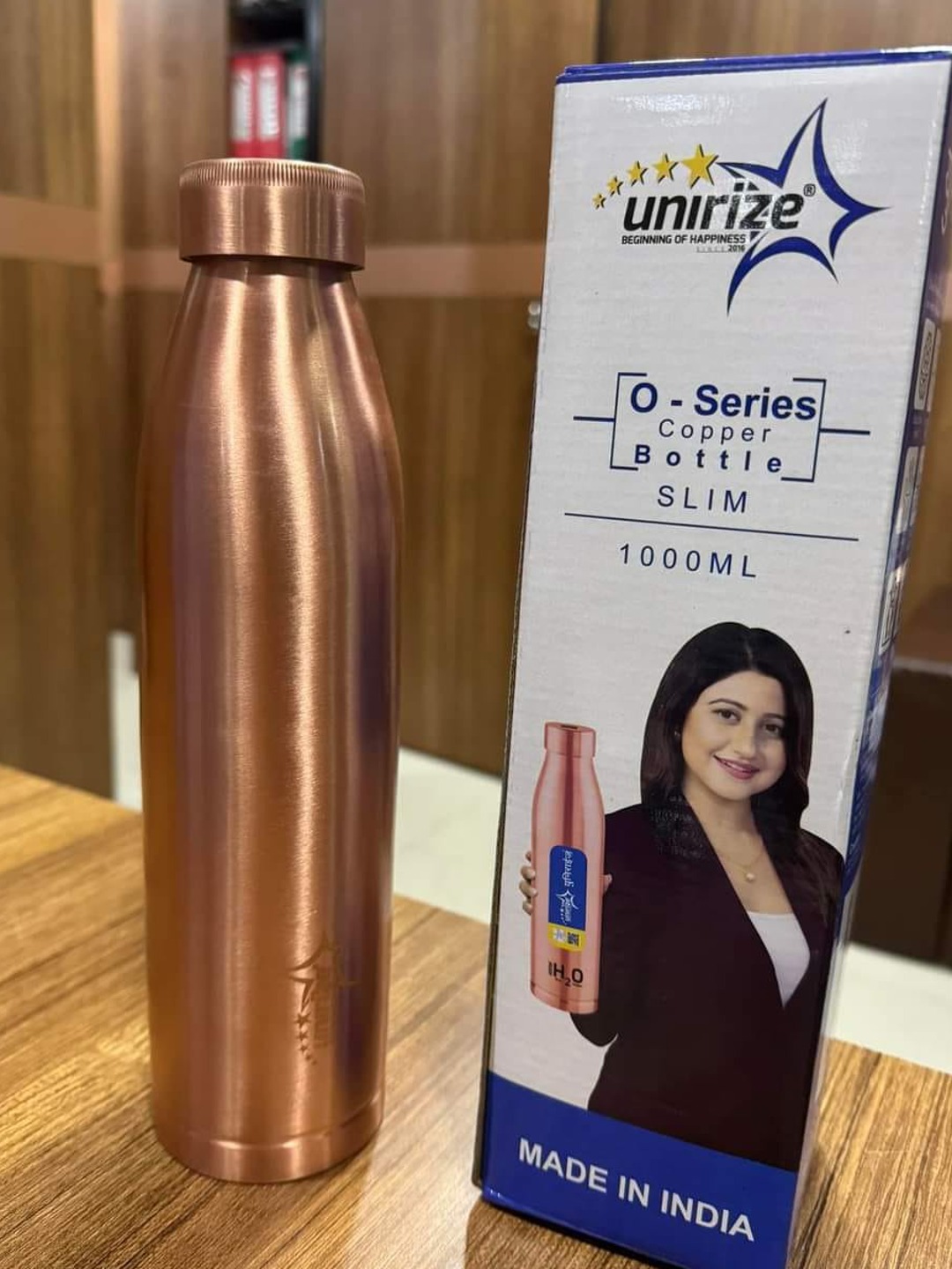Unirize copper bottle slim 1000ml | Daraz.com.np