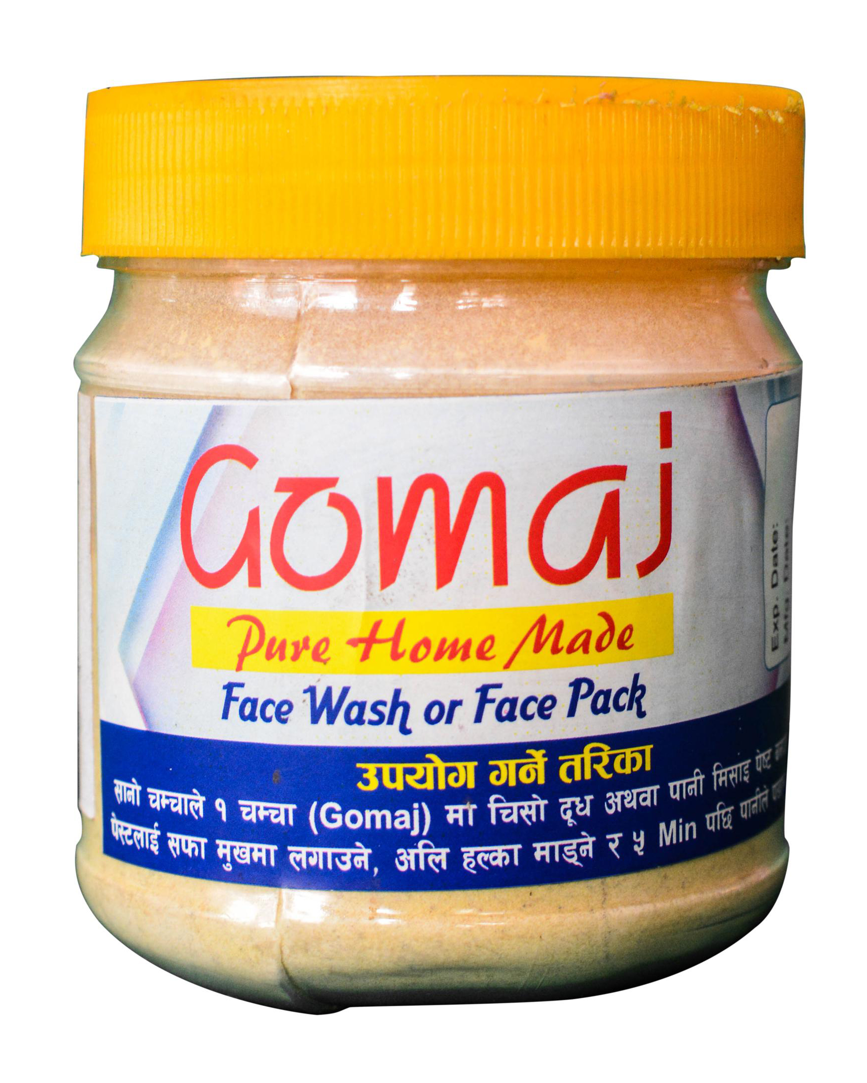 Gomaj Pure Homemade Face Wash Or Face Pack | Daraz.com.np