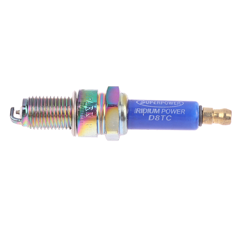 Blue Iridium Spark Plug D8TC For Vertical Engine CG Series 125cc 150cc ...