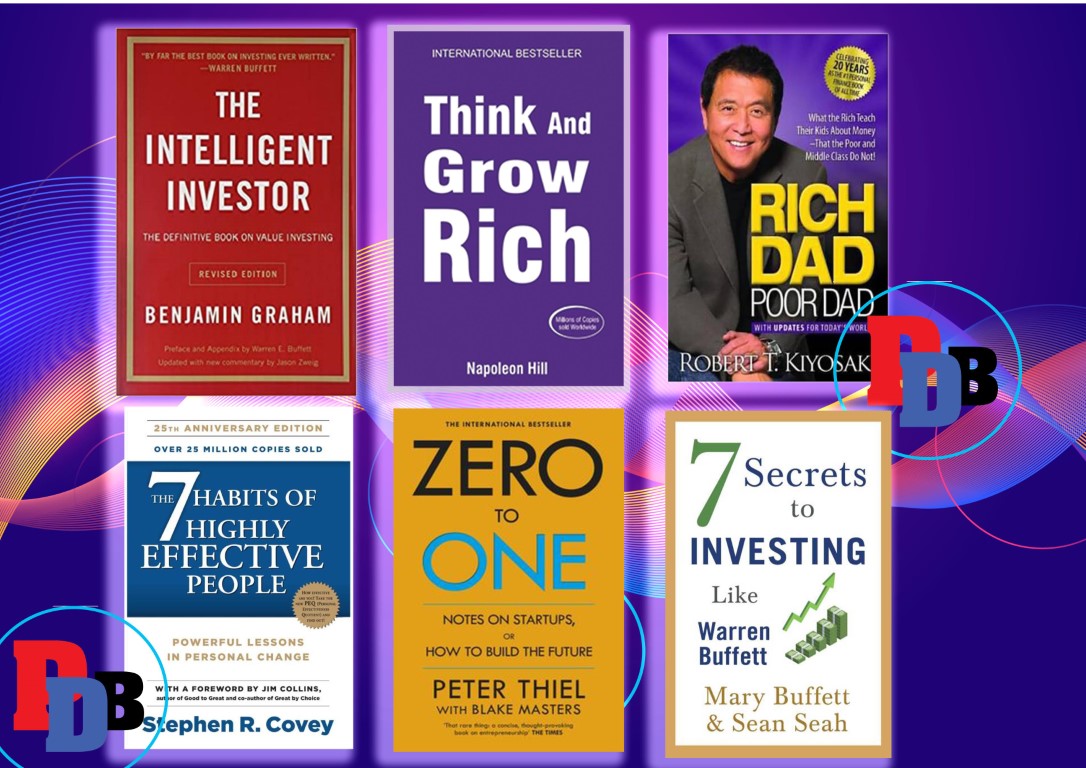The Intelligent Investor, Think and Grow Rich, Rich Dad Poor Dad, and ...