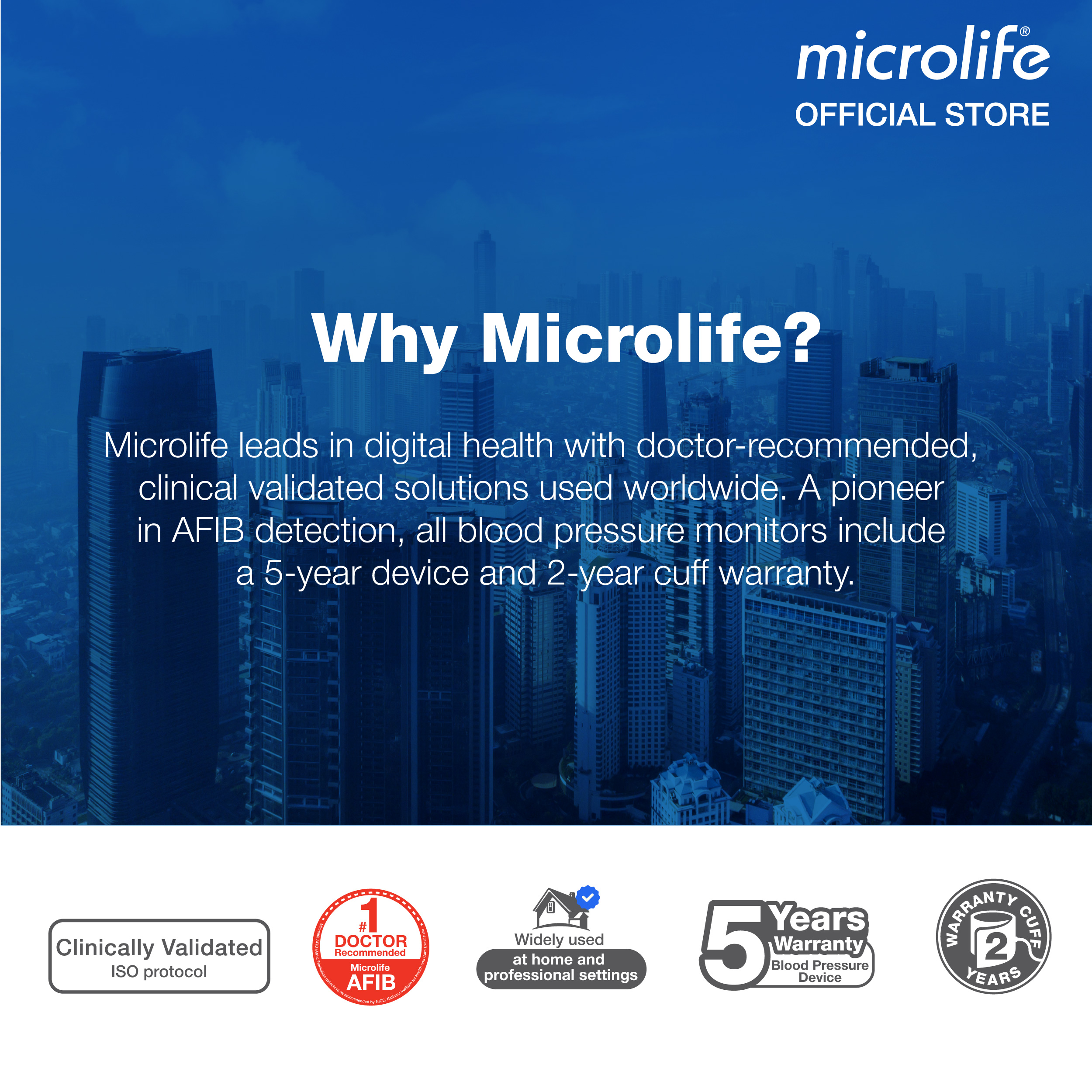 Microlife BP B3 AFIB | Blood Pressure Monitor with Atrial Fibrillation ...