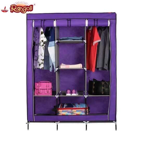 Fancy Portable Cloth Cabinet/Wardrobe (130 X 45 X 175 Cms) | Daraz.com.np