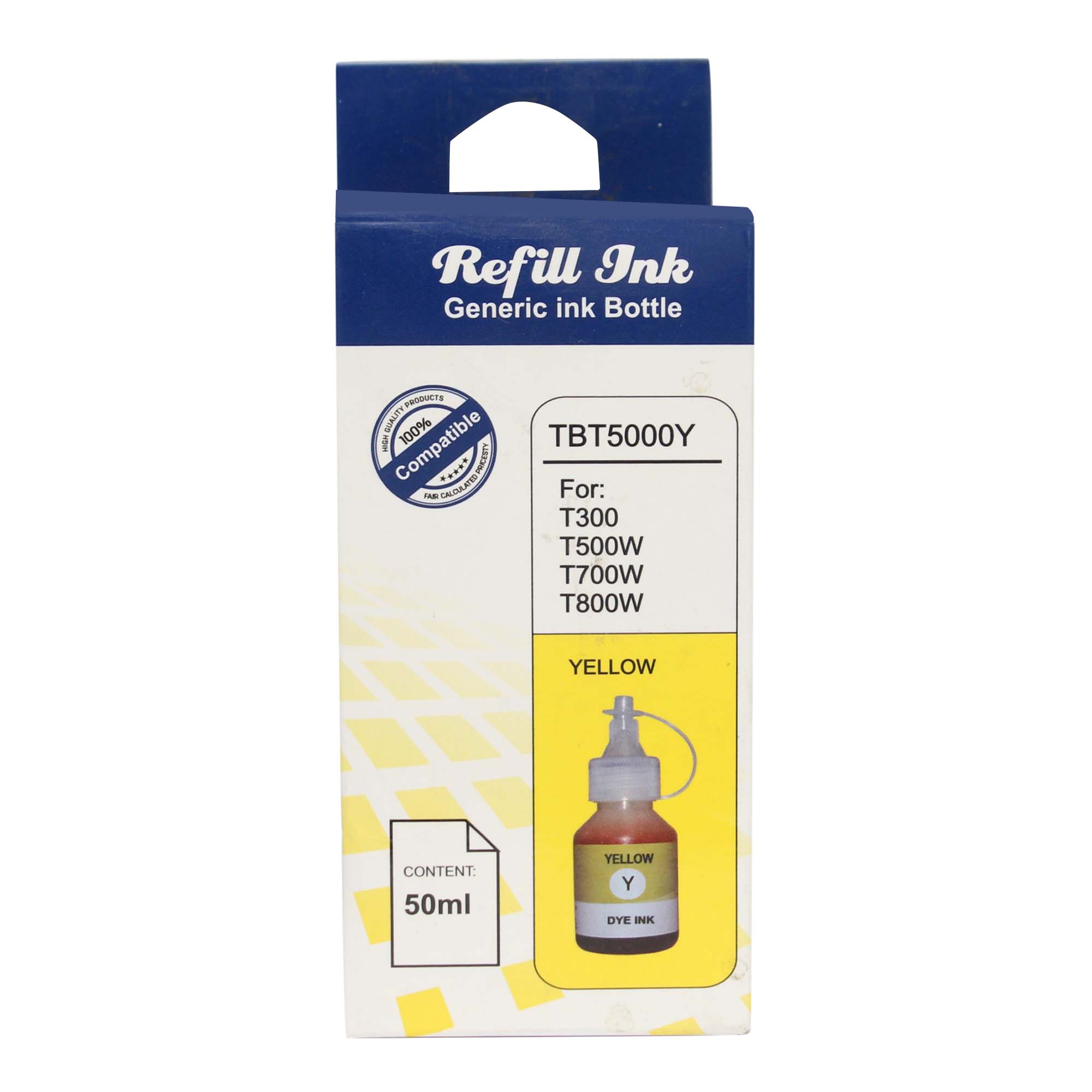 Brother Refill Ink TBT5000Y for T500W 50ml | Daraz.com.np