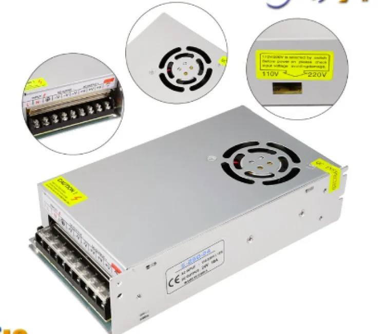 24V 10A Power Supply Metal Body Input 220V Ac To 24V Dc SMPS | Daraz.com.np