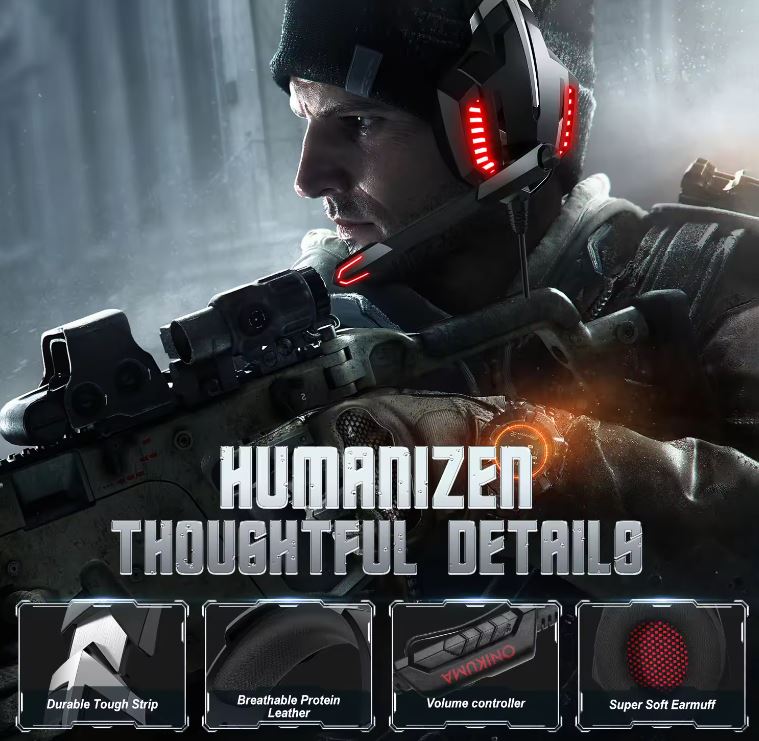 Onikuma K18 Wired Gaming Headphone With Mic | Daraz.com.np