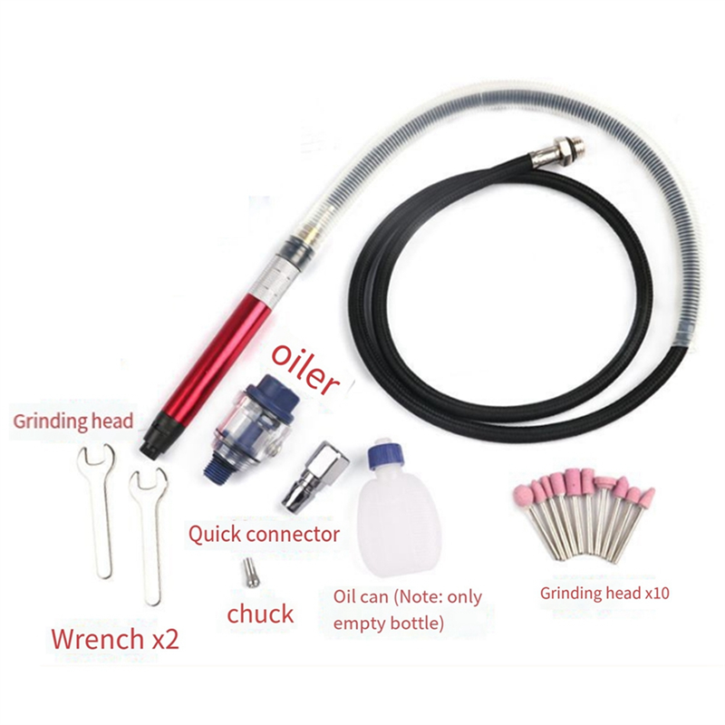 1Set Grinding Pen Pneumatic Grinding Machine Pneumatic Polishing ...