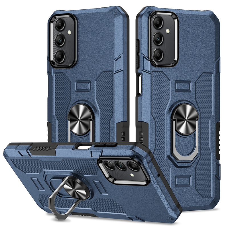 Vantime for Samsung Galaxy A24 4G Armor Case Ring Stand Shockproof Hard ...