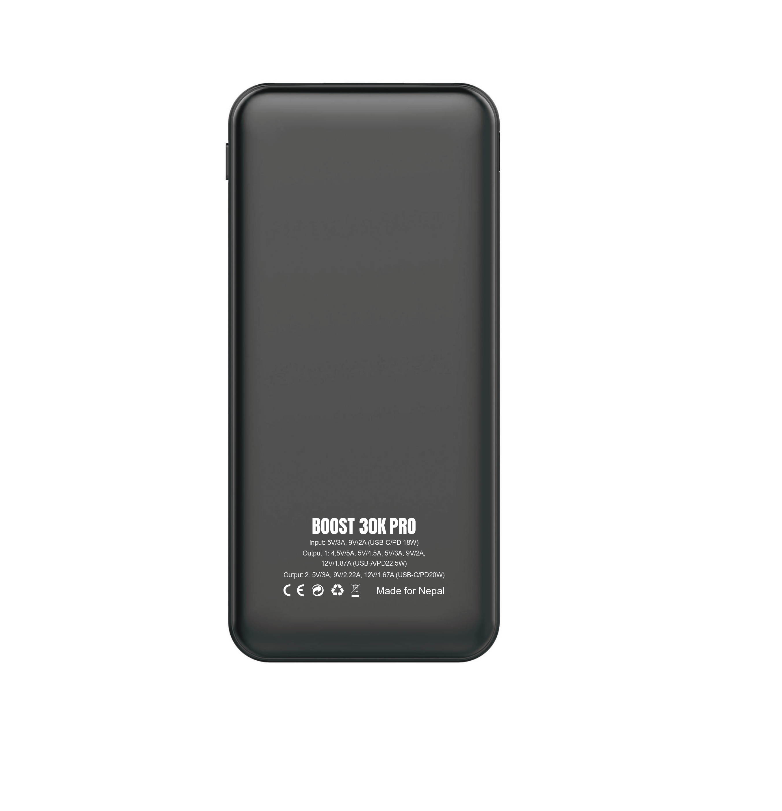 Ultima Boost 30K Pro 30000mAh Powerbank with 22.5W Fast Charging ...