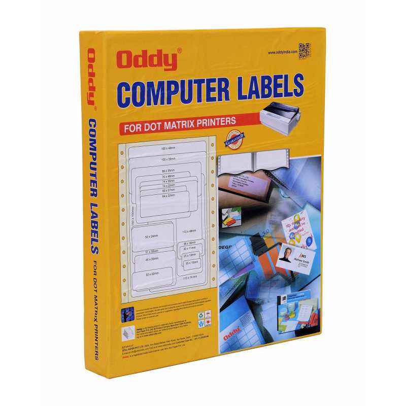 Oddy Computer Labels For Dot Matrix Printer By Soham | Daraz.com.np