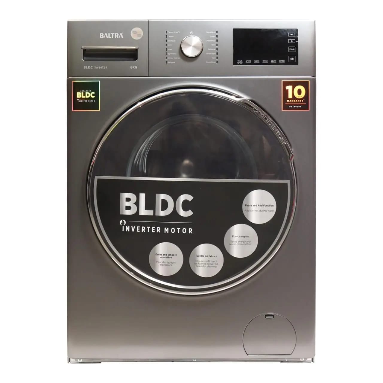 Baltraa 8 kg Front Loading Washing Machine BLWM-80FL05 With Pause and ...