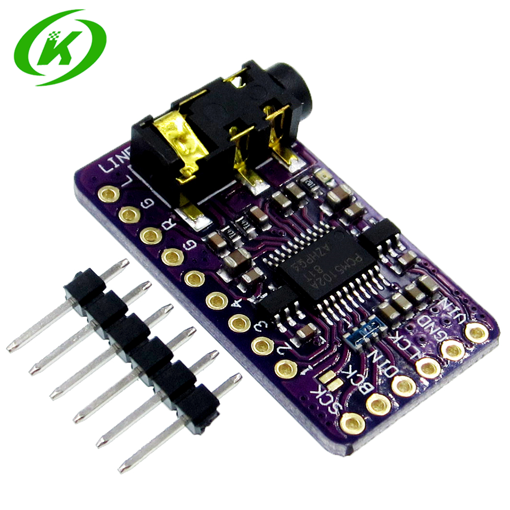【High-quality】Inter I2S PCM5102 DAC Decoder GY-PCM5102 I2S Player ...