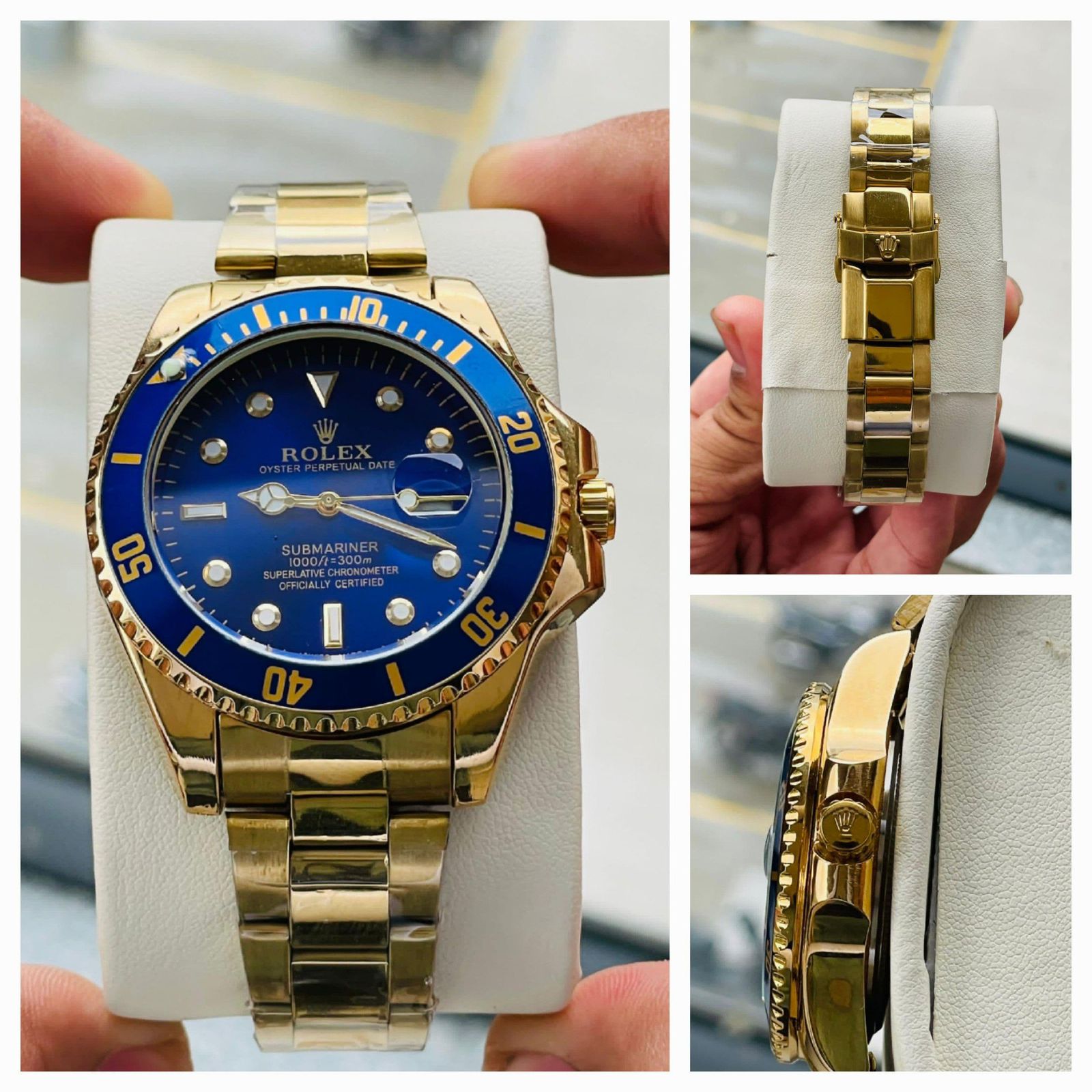 Luxury Men’s Analog Watch – Classic Submarine Style Stainless Steel ...