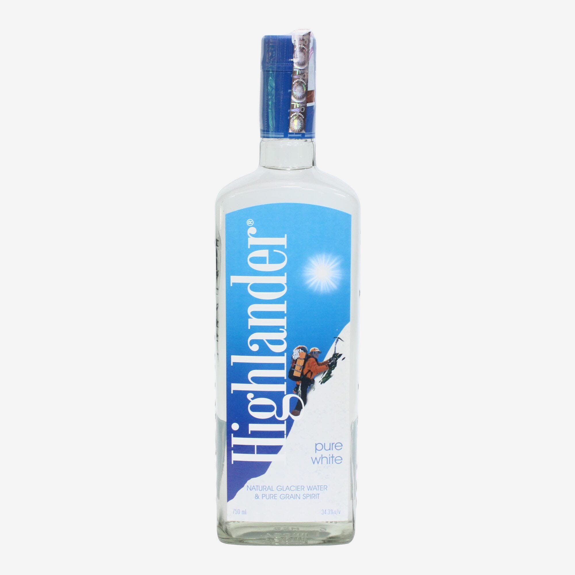 Highlander Russian Triple Filtration Pure White Vodka 34.3% 750ml ...