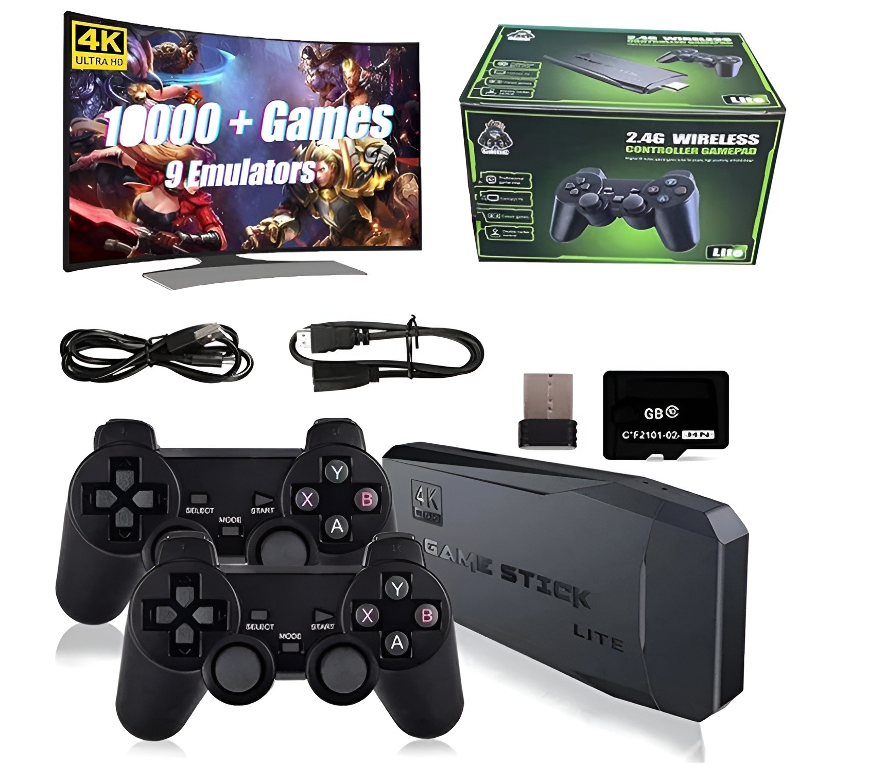 2.4G Wireless Controller Gamepad Lite Game Combo ++ | Daraz.com.np