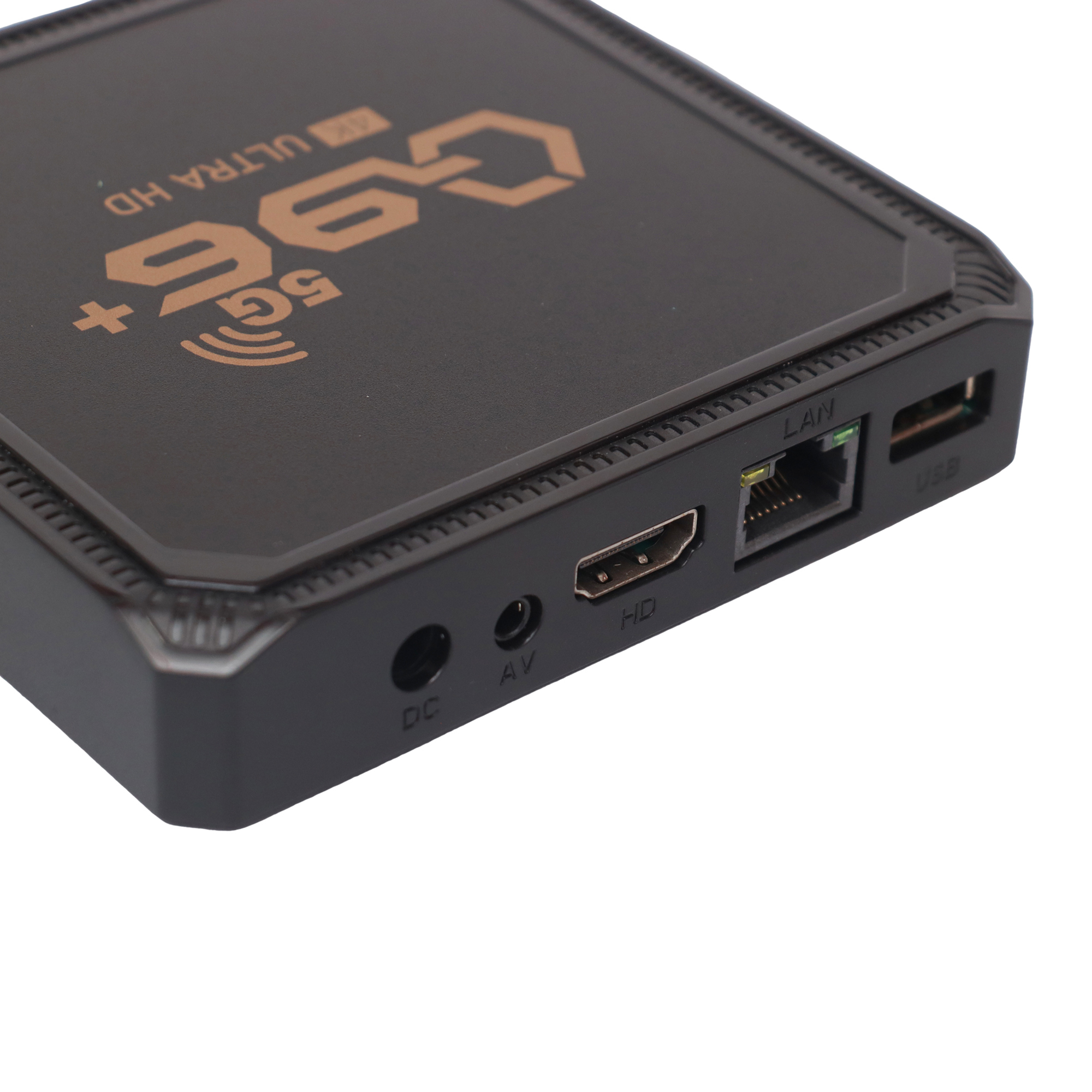 Q96+ 4K Ultra HD Set-Top Box For Android TV Box (4+32) GB | Google Assistance Build-In | Dual ...