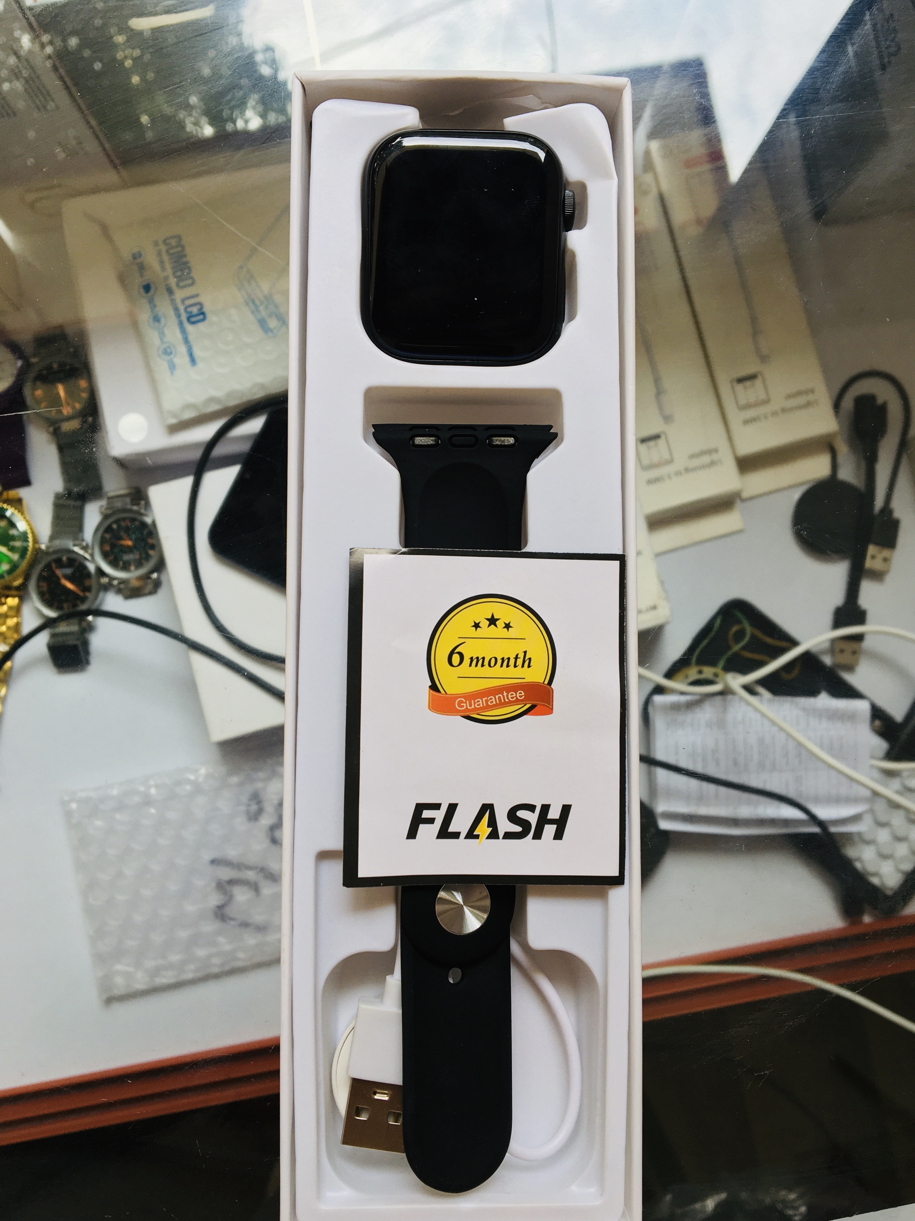 Flash M5 1.9 Inch Full Display SmartWatch Bt Call Music Control Health ...