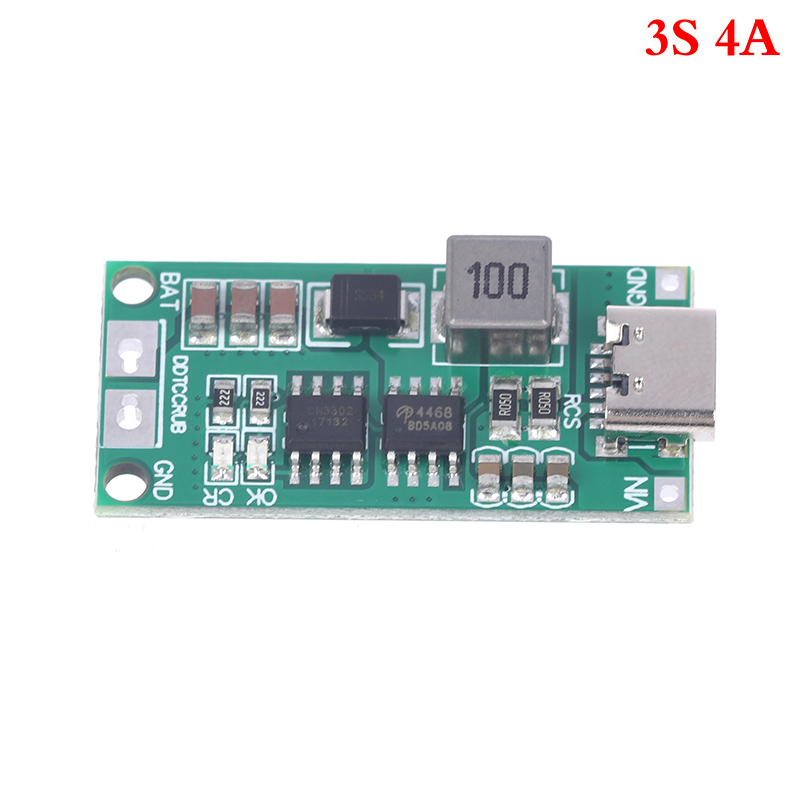Type C BMS 2S 3S 4S 1A 2A 4A 18650 Lithium Battery Charger Board USB C Module Ruishu | Daraz.com.np