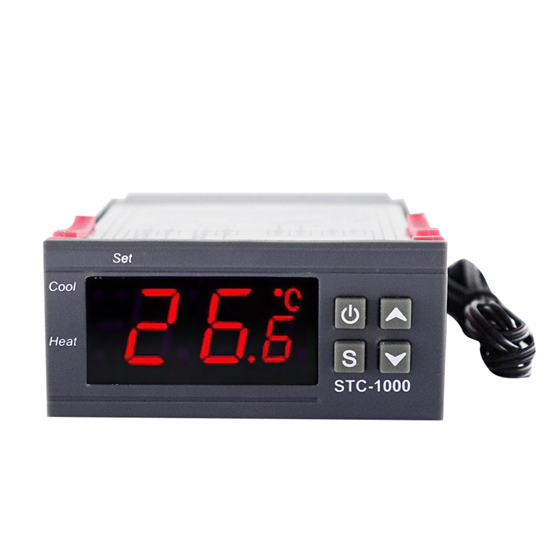 LED Digital Temperature Controller Relay Thermoregulator AC 110-220V ...