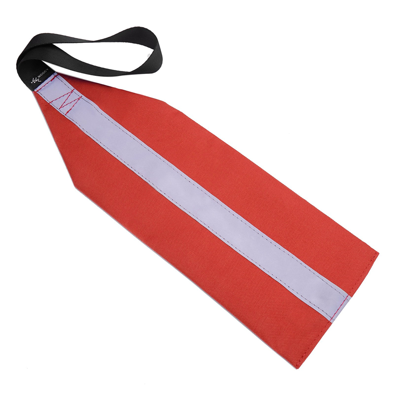 Towing Flag Highly Visible Red Safety Flags Canoe Kayak Accessories ...