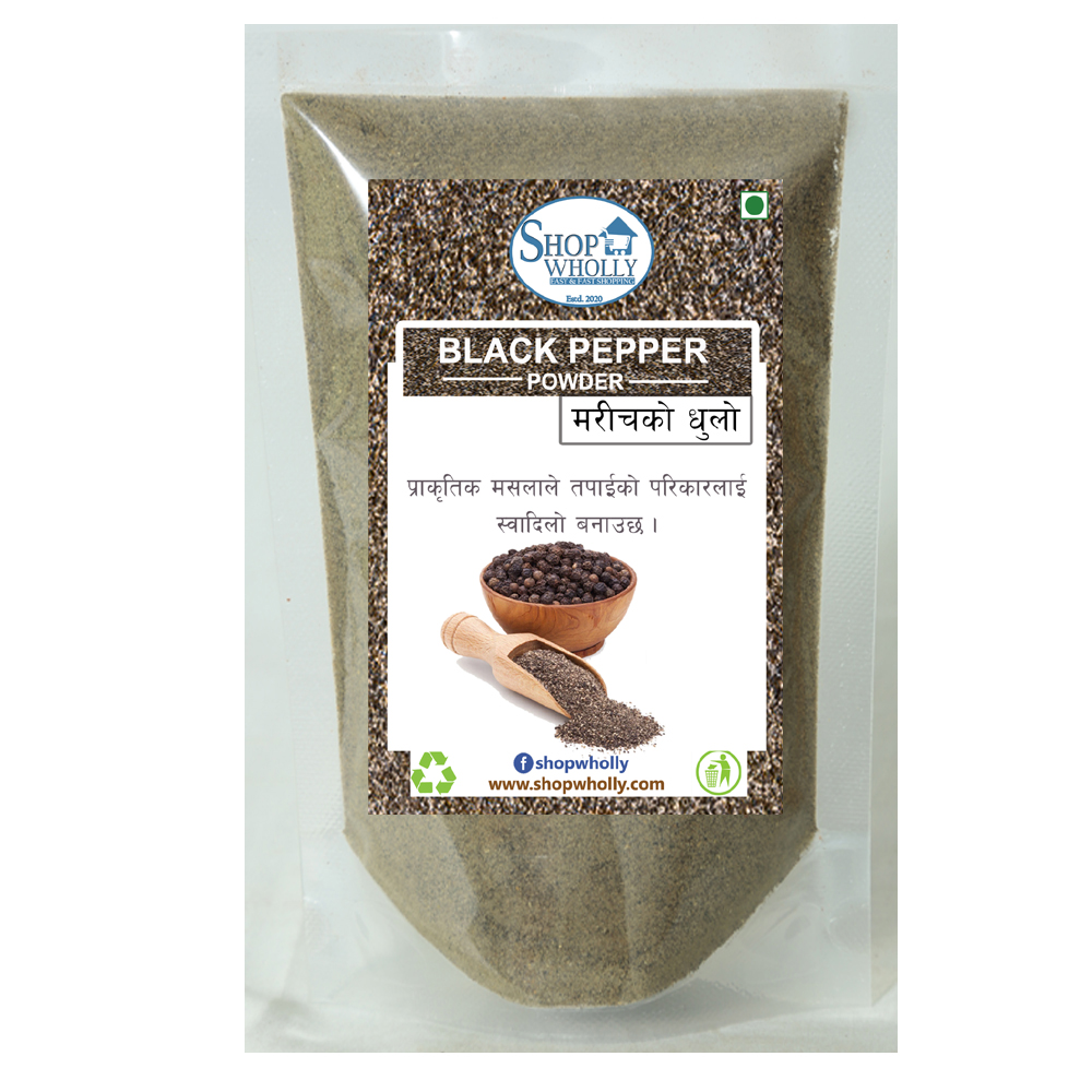 Black Pepper Powder (Kalo Marich) 100 Gm | Daraz.com.np