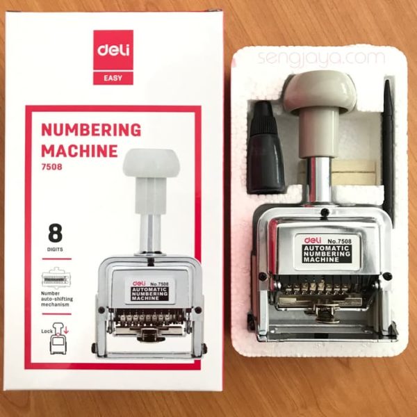 Numbering Machine/ 8 Digits Numbering Machine for Easy numbering on ...