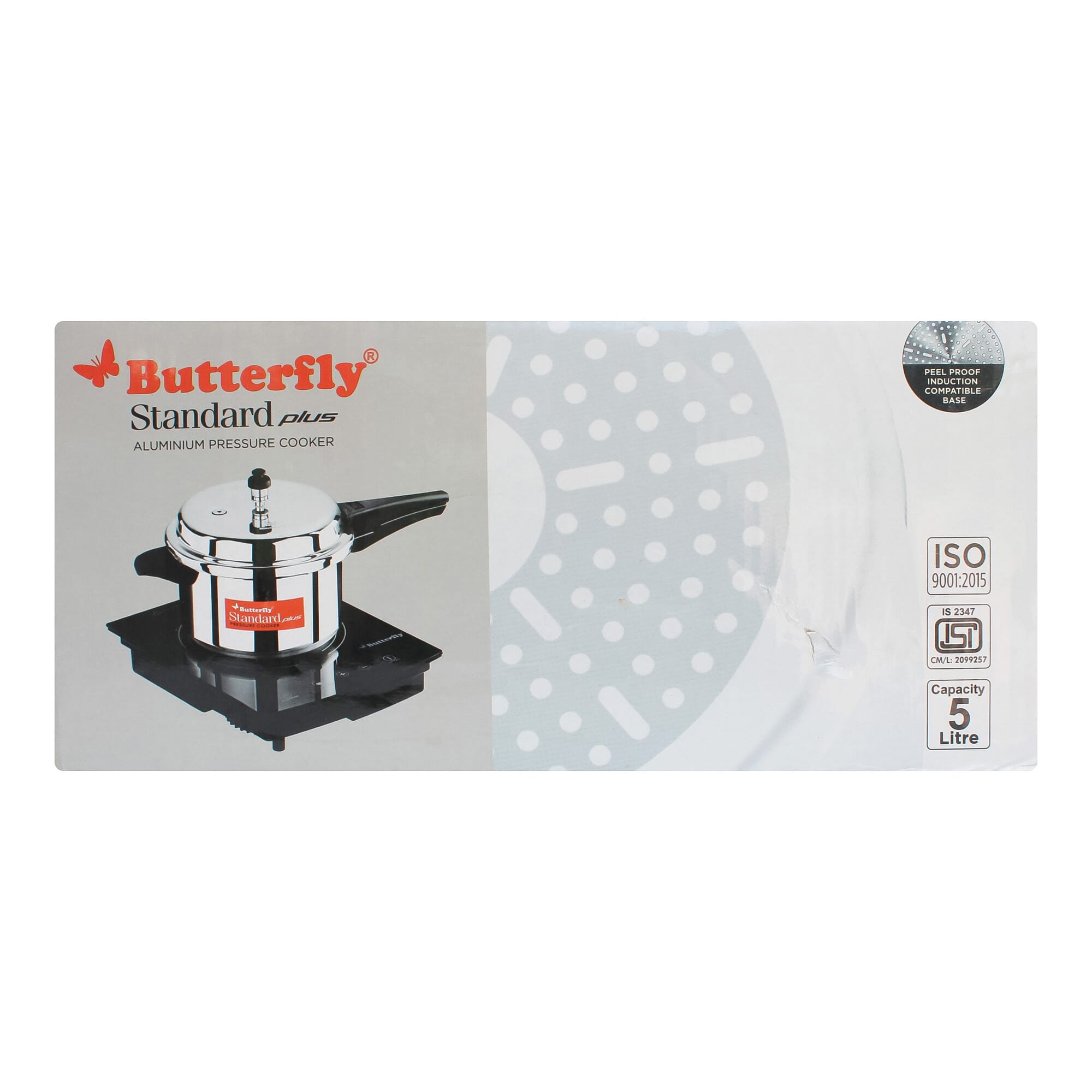 Butterfly Standard Plus Pressure Cooker With induction Base 3Ltr ...