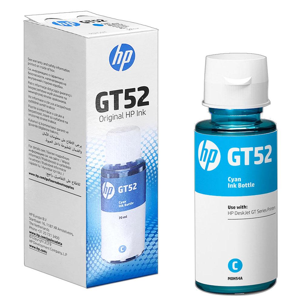 HP GT52 Cyan Ink for HP Inktank Printer 300/400 Series | 100% Genuine ...