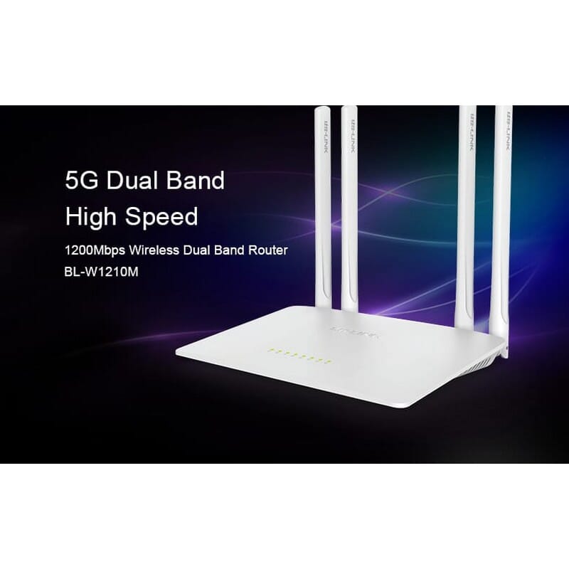 Lb-Link W1210m Dual- Band 1200mbps 5G Wifi Router | Daraz.com.np