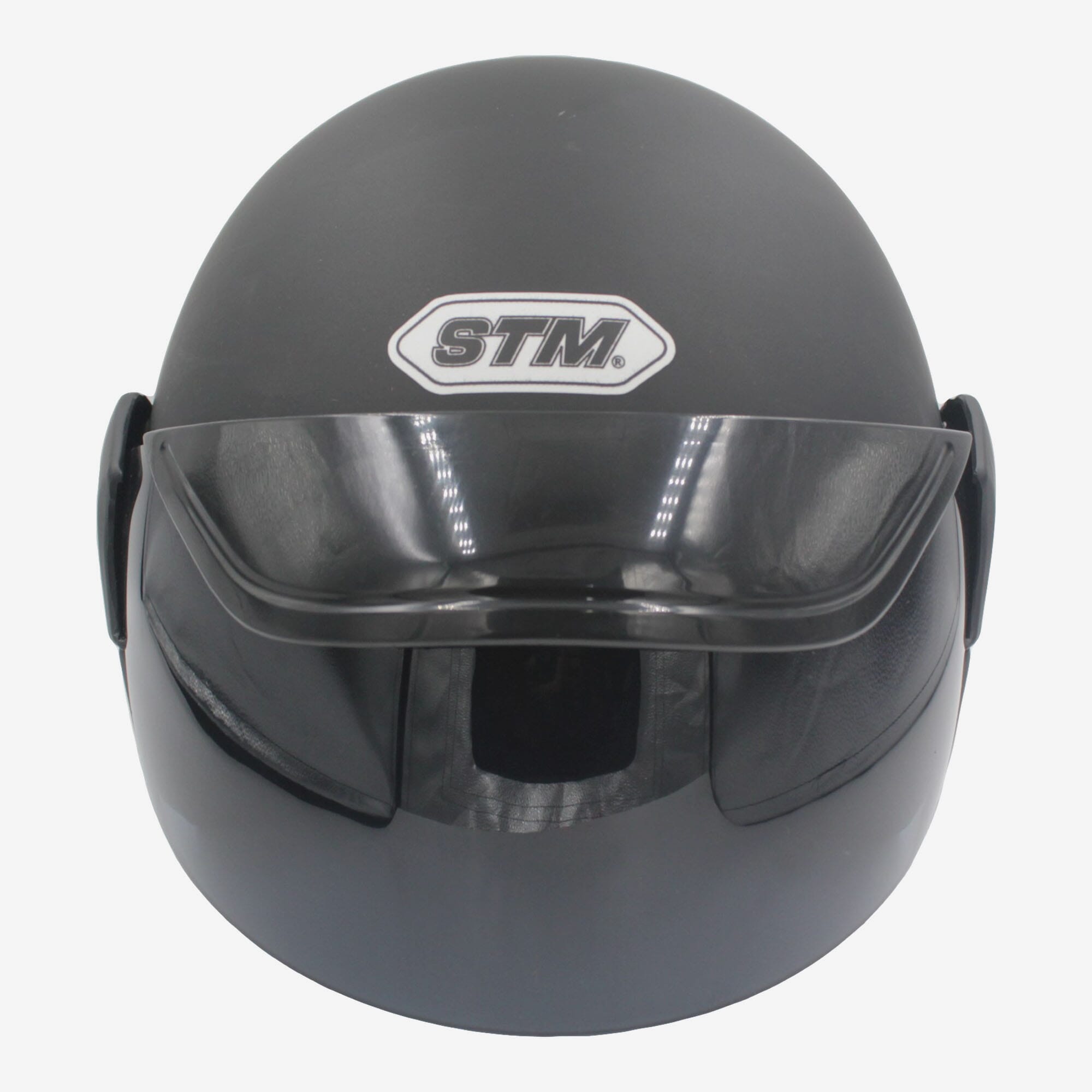 Matte Black STM Half Face Helmet | Daraz.com.np