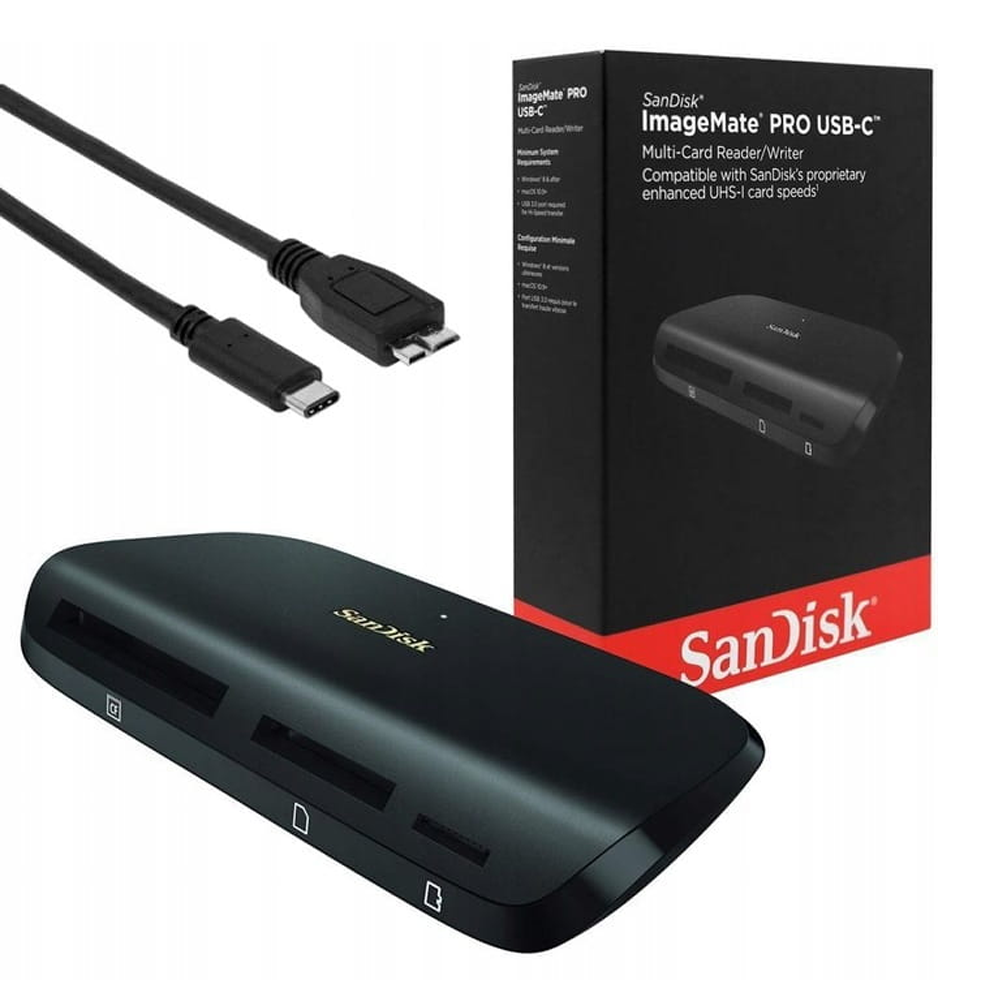 SanDisk Extreme Pro Usb-C Card Reader USB 3.0 SDDR A631 | Daraz.com.np