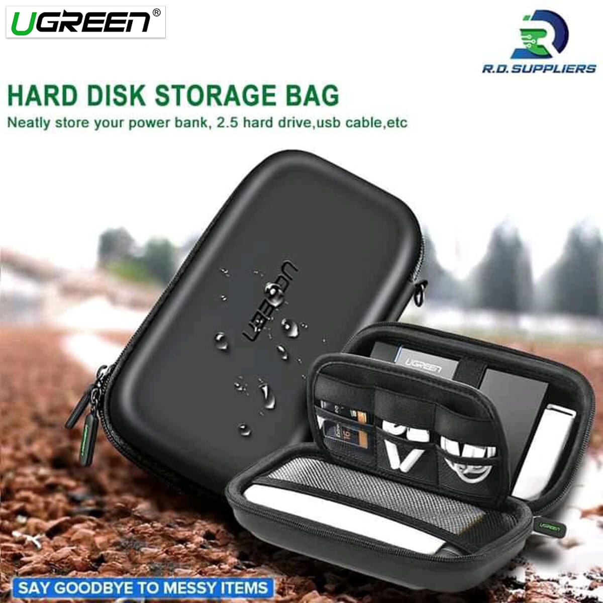 UGREEN-Hard disk Storage Bag | Daraz.com.np