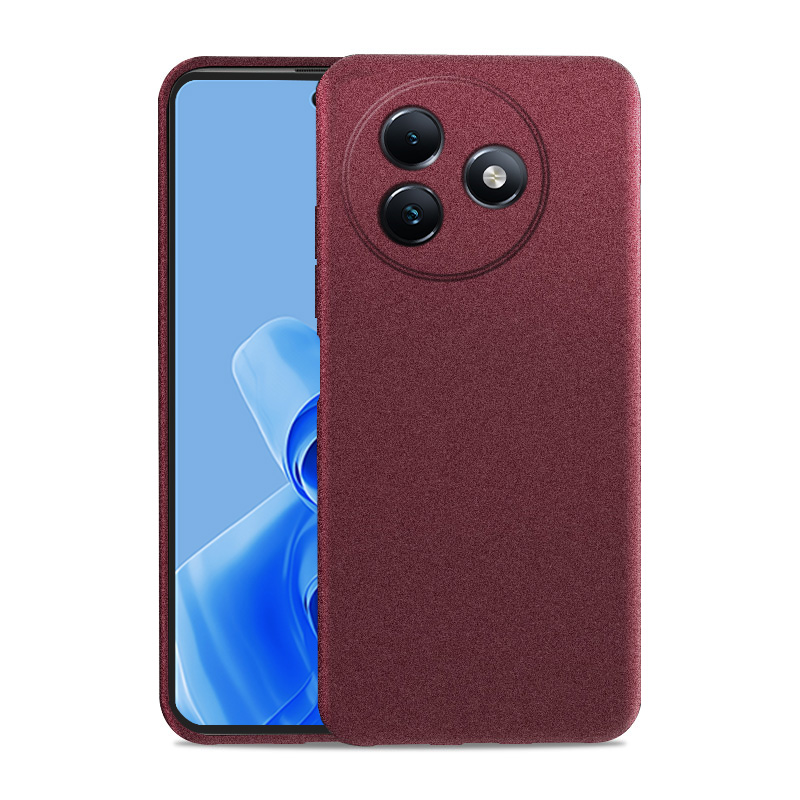 Vantime for itel S24 4G Case Ultra Slim Soft Sandstone Matte Anti-sweat ...