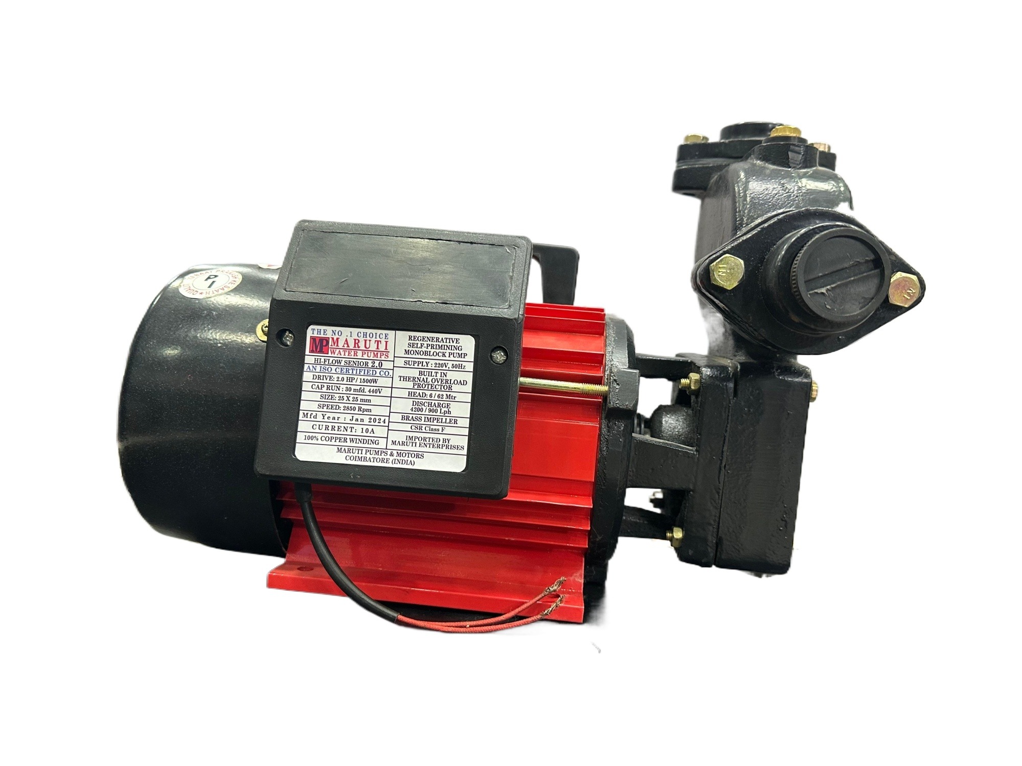Maruti Hiflow Senior 2.0hp Monoblock Water Pump | Daraz.com.np