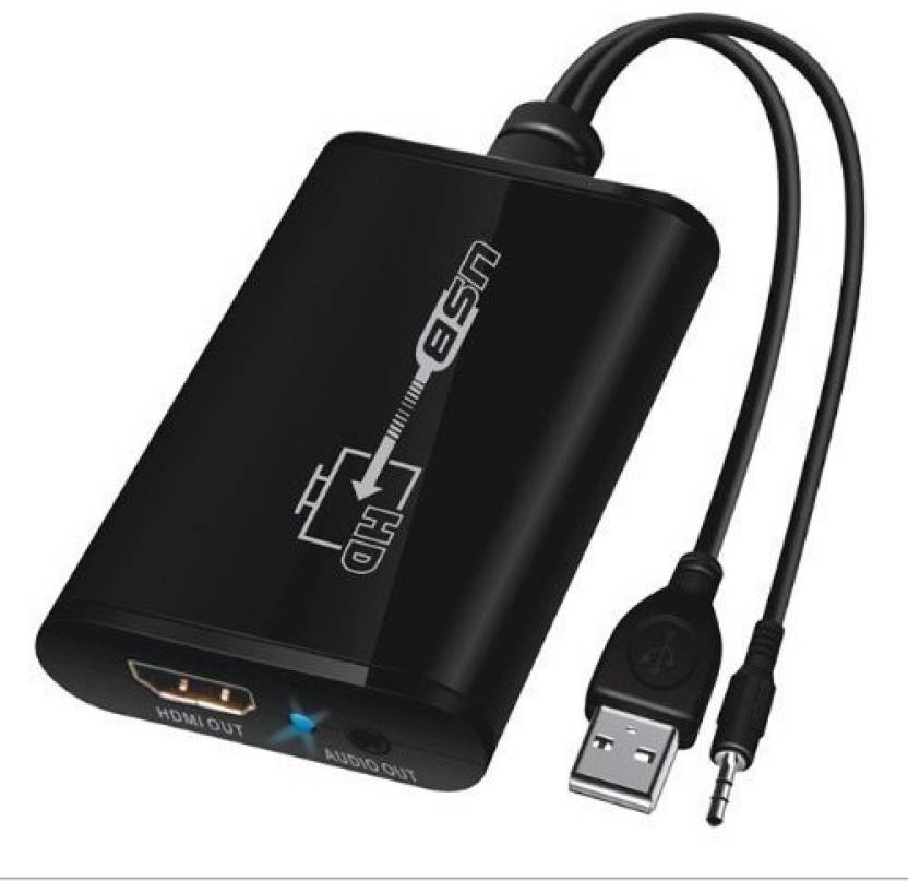 USB 3.0 to HDMI HD Video Leader for HDTV 0.8 m HDMI Adapter (Compatible ...