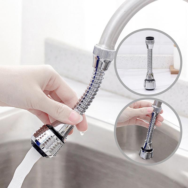 Stainless Steel Flexible Faucet Sprayer Jet Water Saver Tap Filter ...