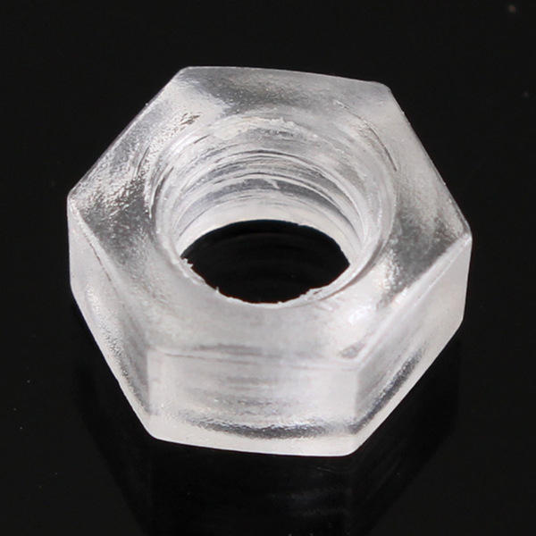 20 M3-M6 PC transparent nylon plastic screws and nuts | Daraz.com.np