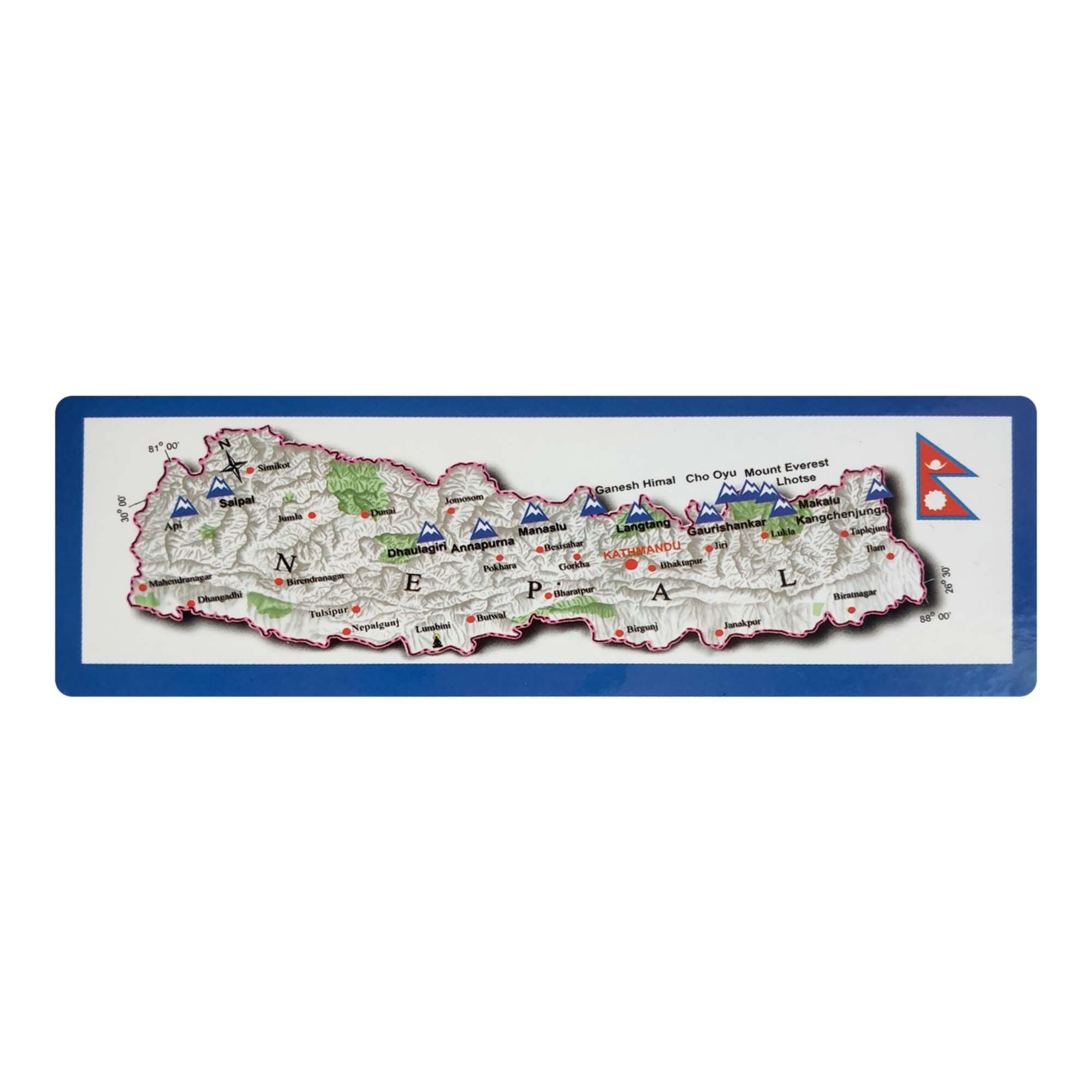 Fridge Magnet with Nepal Map (14cm) | Daraz.com.np