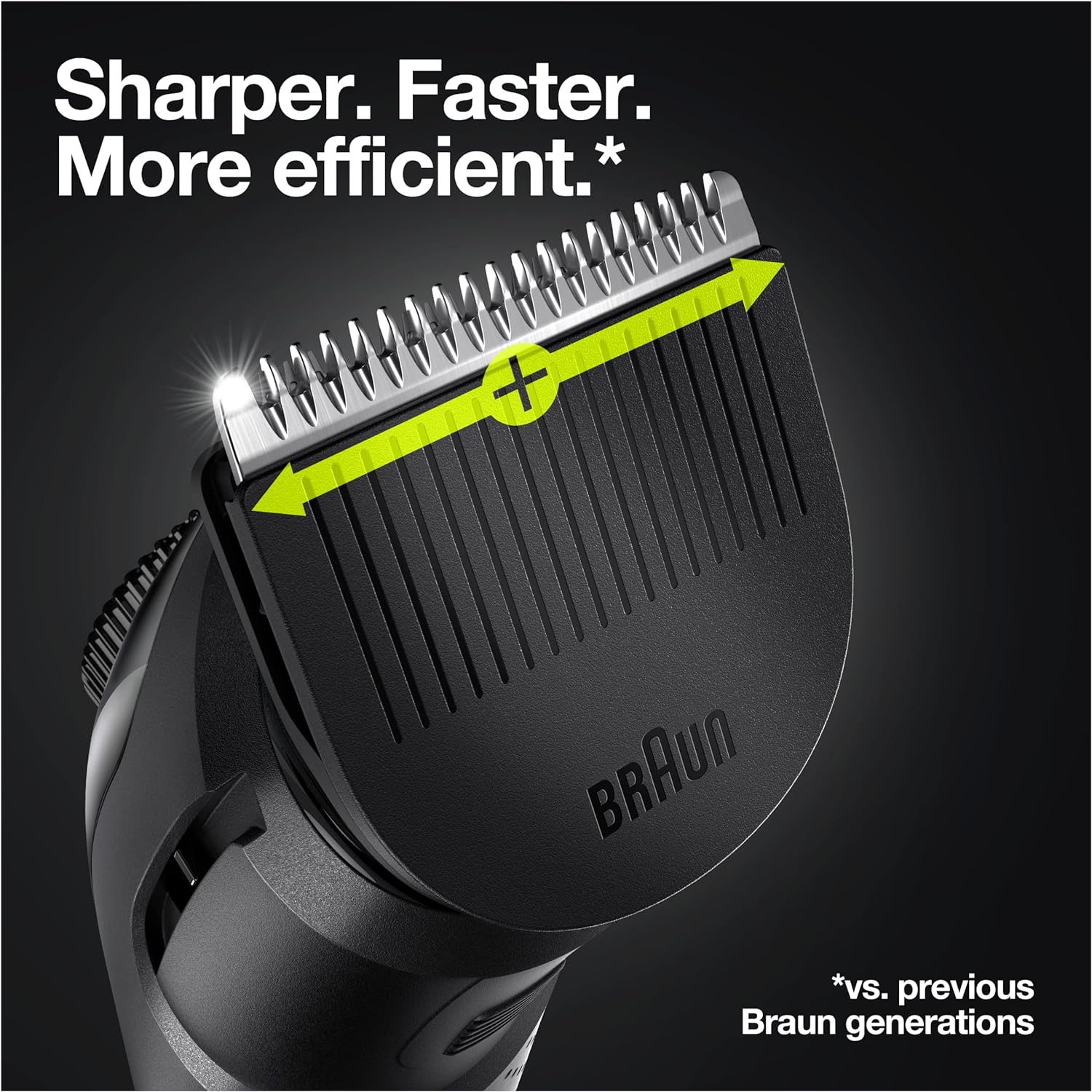 Braun Beard Trimmer Series 3 & Hair Clippers, With Lifetime Sharp ...