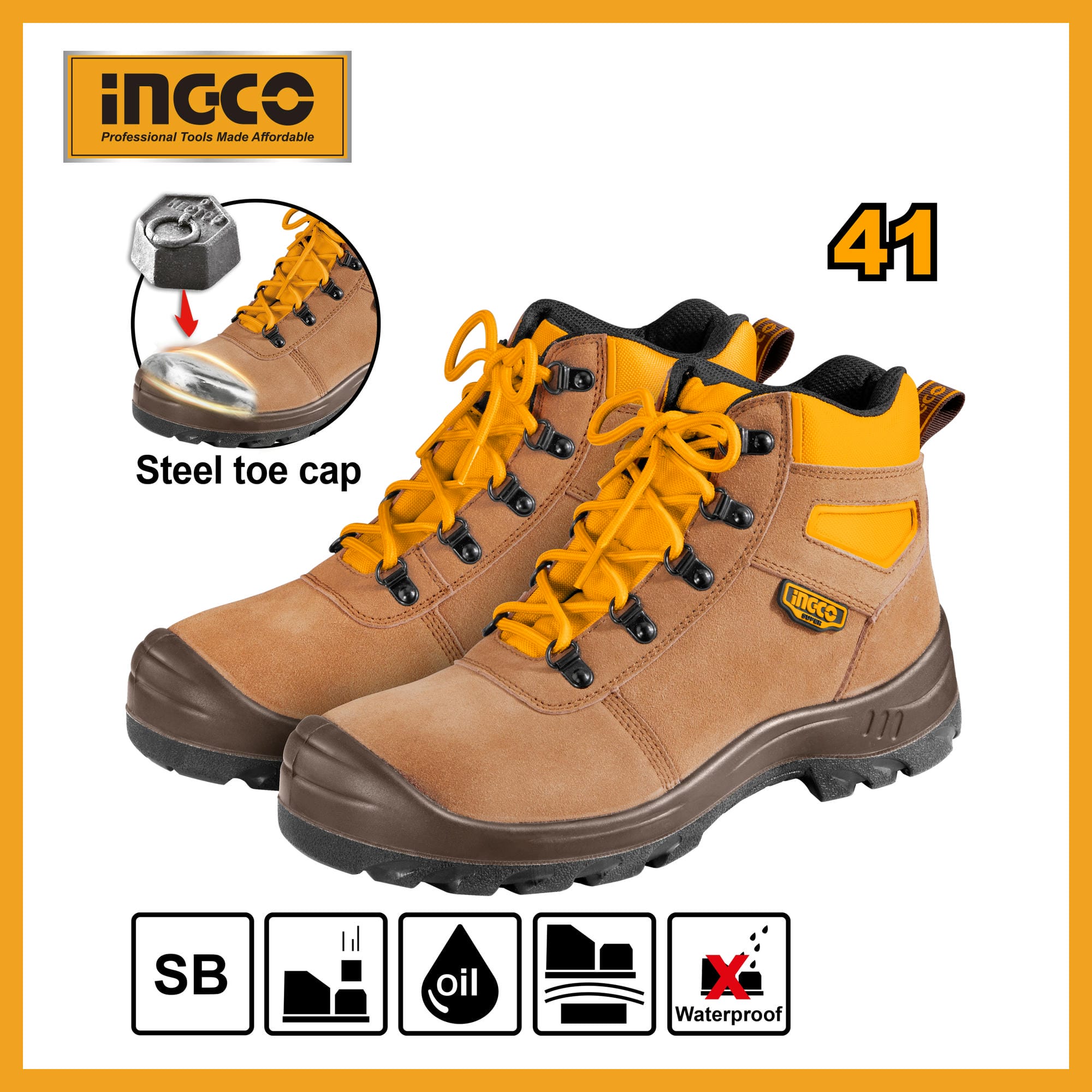 INGCO Safety boots | Daraz.com.np