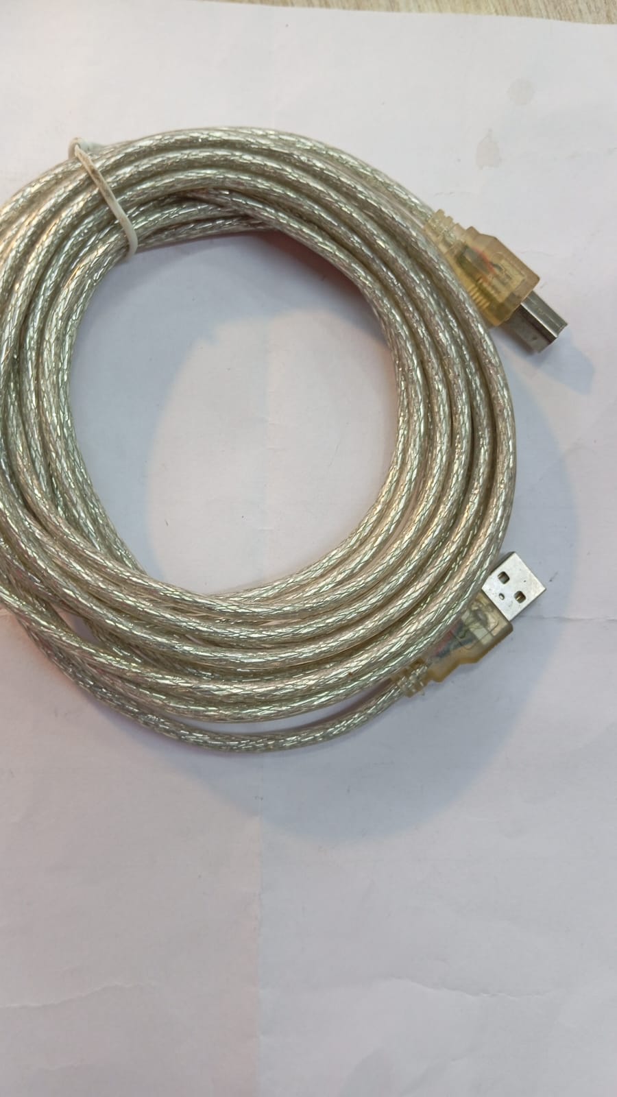 USB PRINTER CABLE 5MT NORMAL FOR INJECT PRINTER ONLY AND NOT FOR LASER ...
