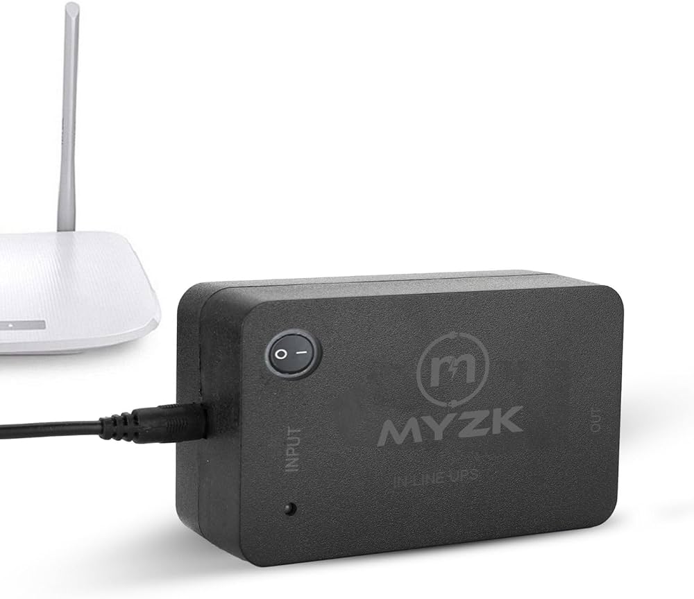 MYZK Mini UPS for 12V WiFi Router UPS Power Backup | Daraz.com.np