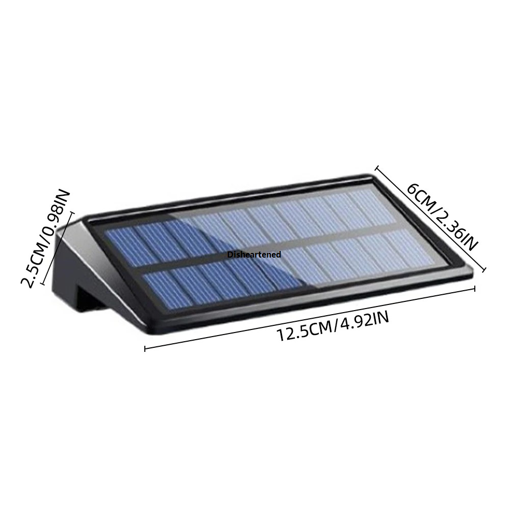 Passage Fence Wall Light Solar Outdoor Fence Solar LED 4 Wall Light ...