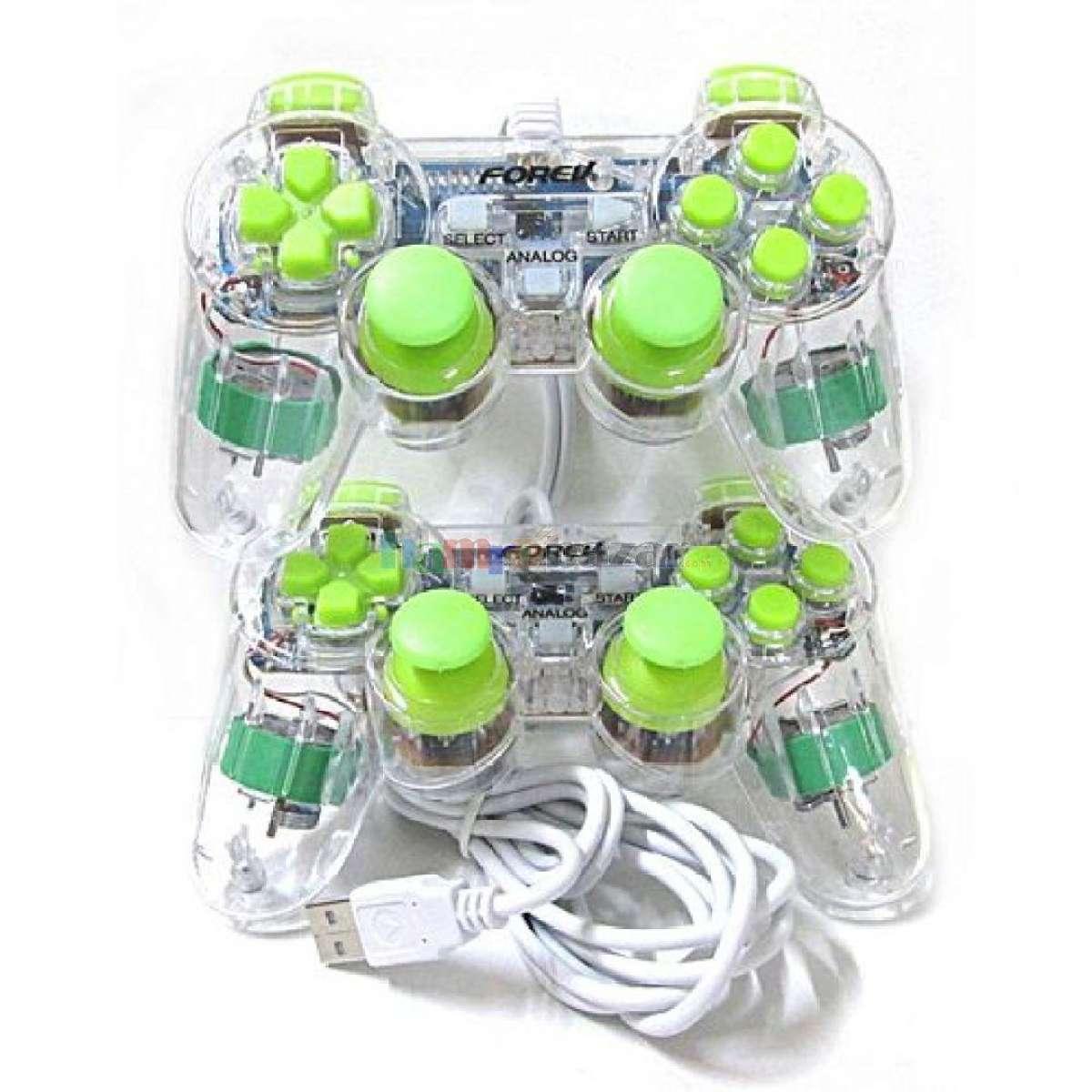 Usb Transparent Dual Shock Game Pad Player Joystick | Daraz.com.np