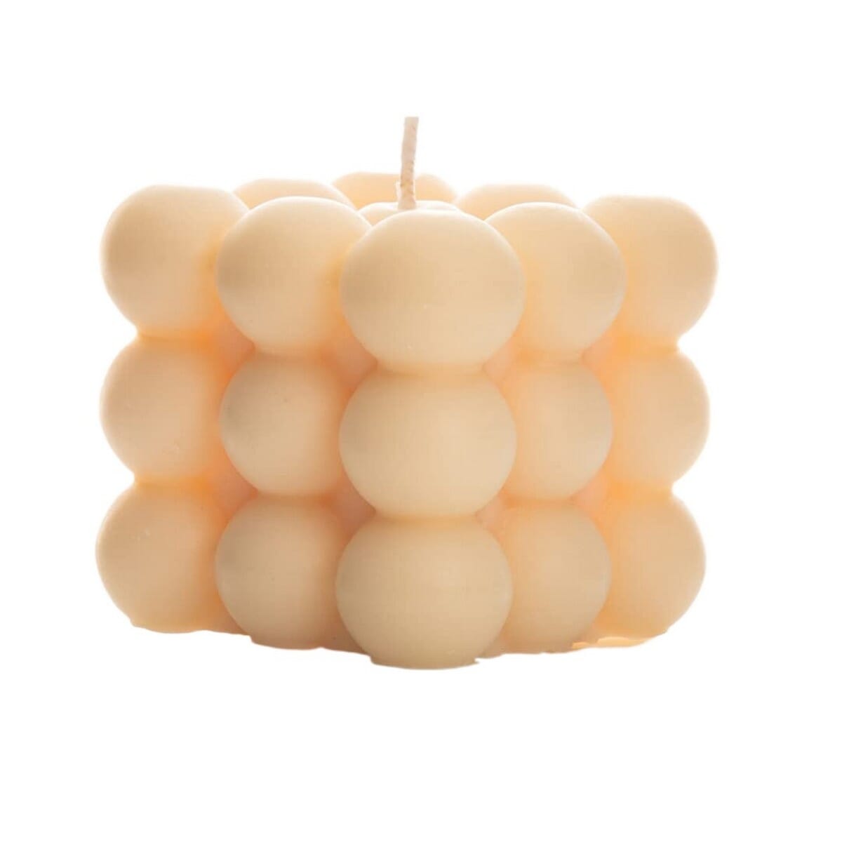 Customizable Bubble Cube Scented Candle Pack of 1 for Gifting and Home ...