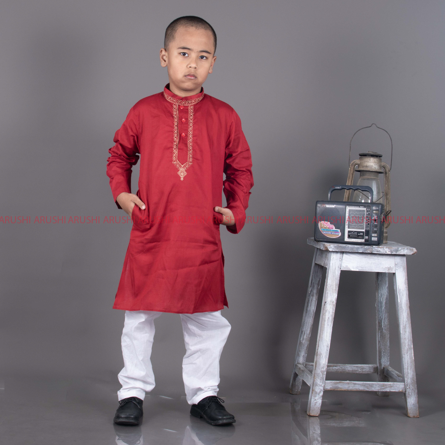 Boy Kids Festival traditional Kurta For Pooja Brataband Marriage ...